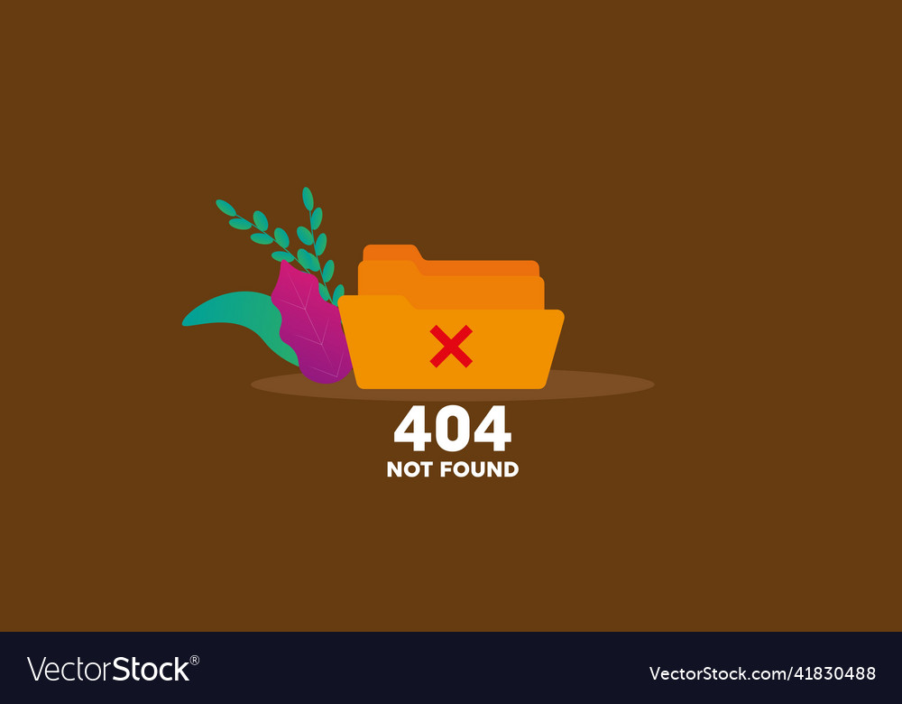 No data empty data concept Royalty Free Vector Image
