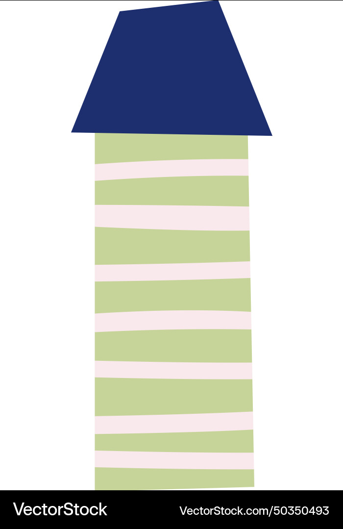 House building cartoon Royalty Free Vector Image