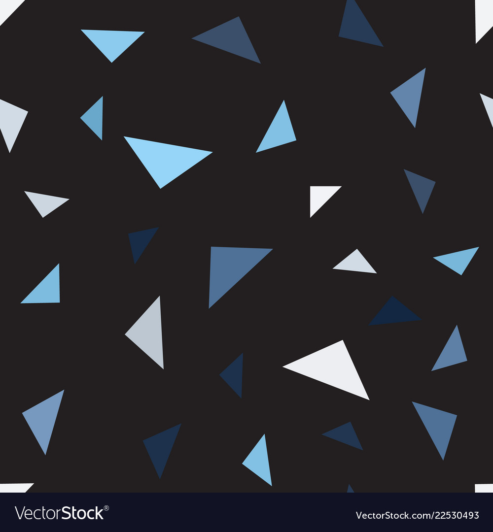 Triangle pattern seamless Royalty Free Vector Image
