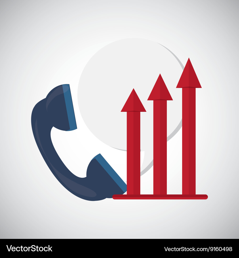 Profit design communication concept colorful Vector Image