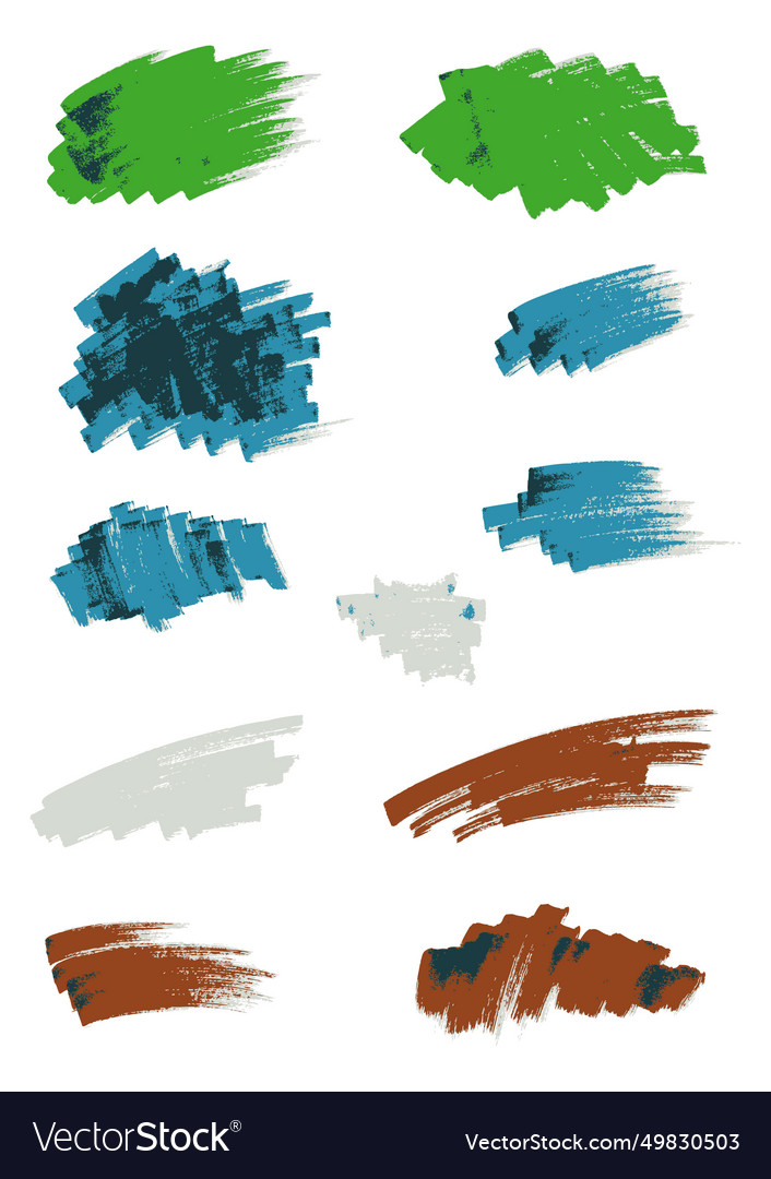 Brushes Royalty Free Vector Image - VectorStock