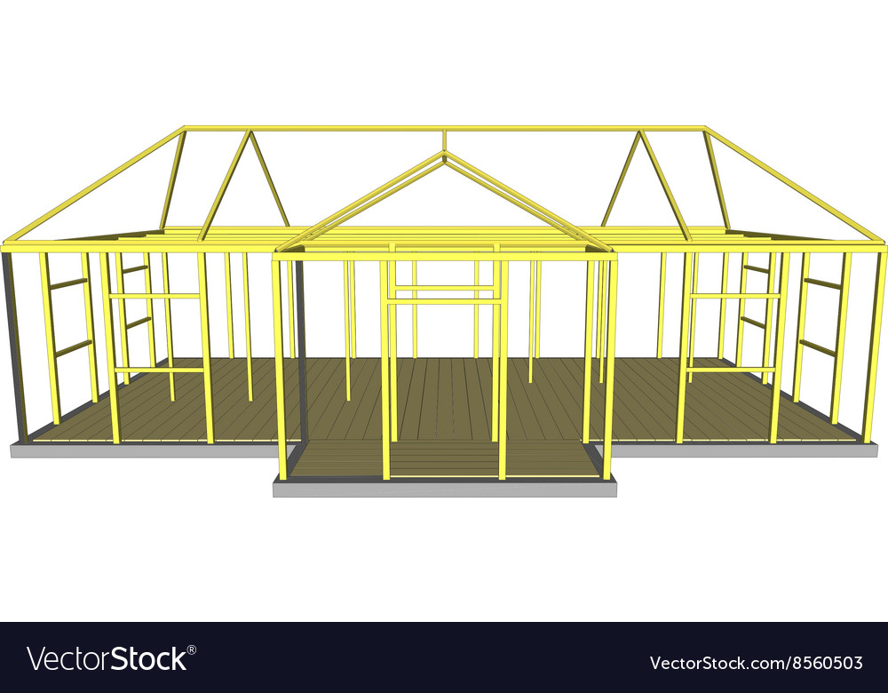 Construction process tools and materials building Vector Image