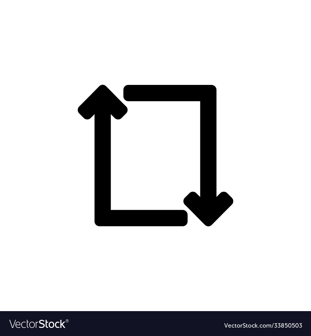 Refresh and reload icon application icon perfect Vector Image