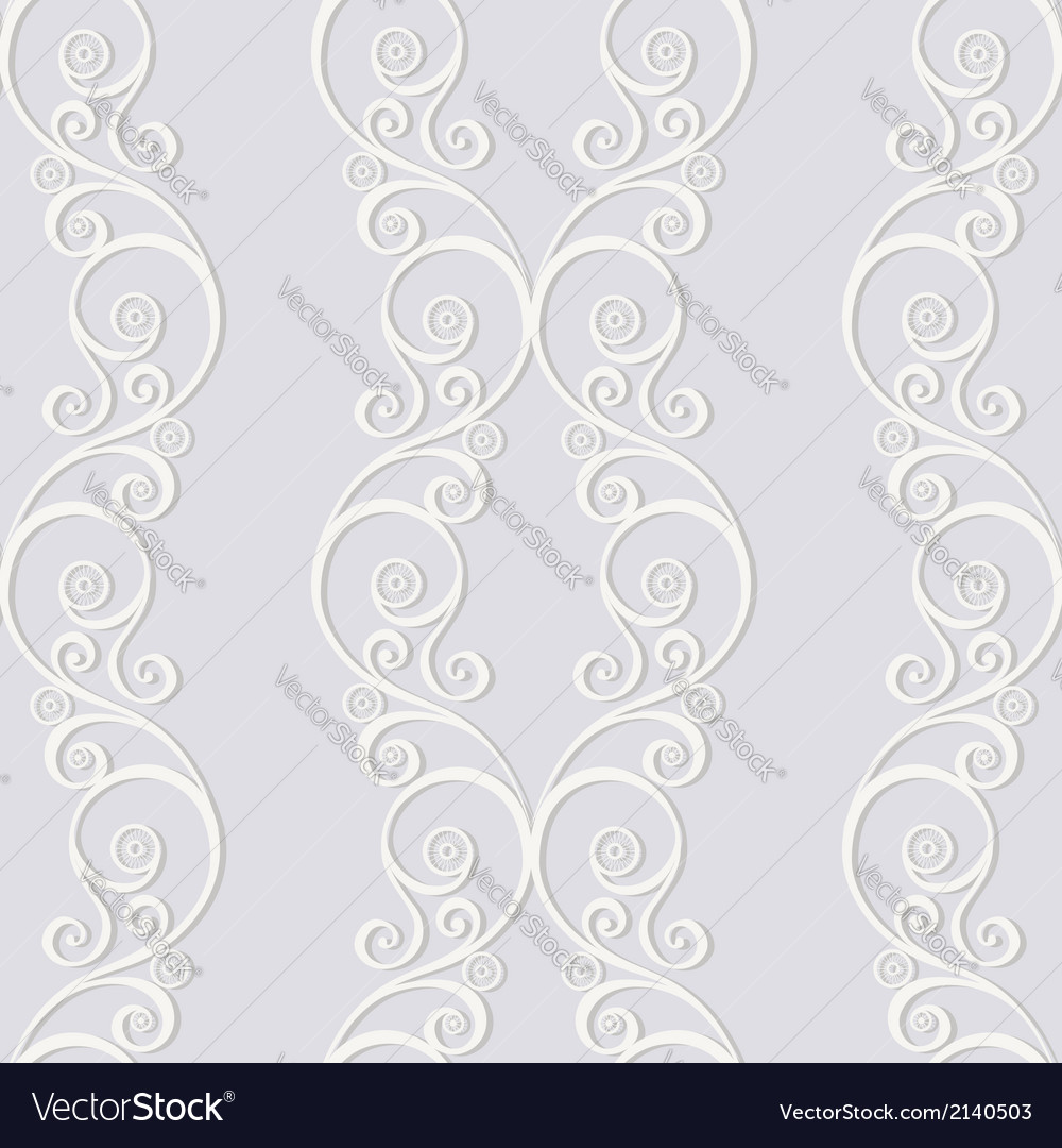 Seamless ornate pattern Royalty Free Vector Image