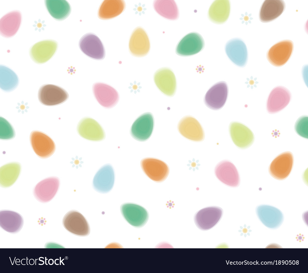 Eggs colorful pattern Royalty Free Vector Image