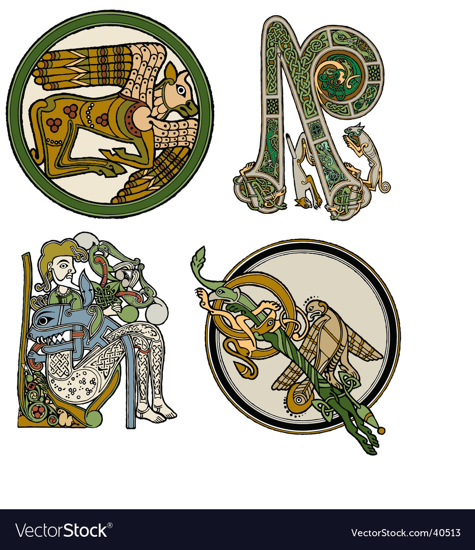 Celtic graphics Royalty Free Vector Image - VectorStock