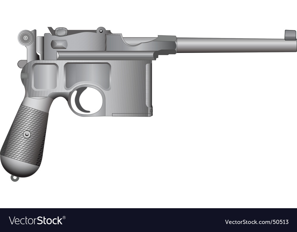 Gun Royalty Free Vector Image - VectorStock