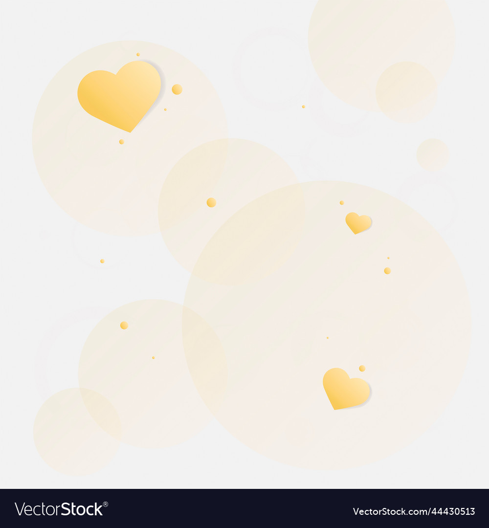 Heart bubble pattern pink background Royalty Free Vector