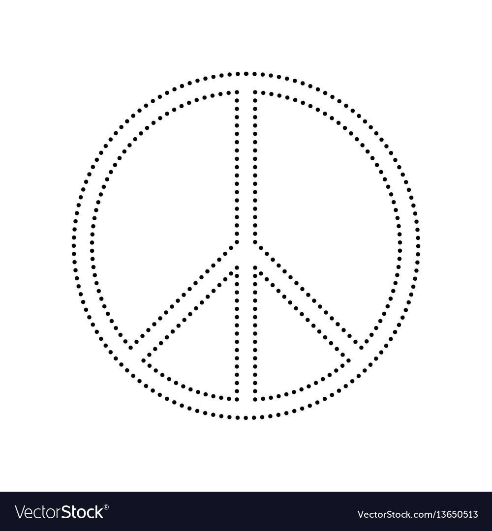 Peace Signs And Polka Dots