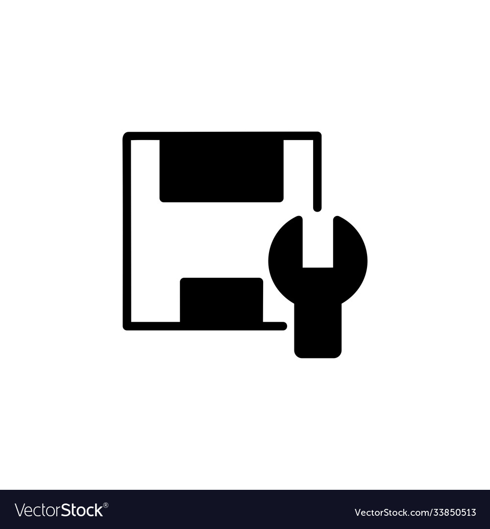 Save setting icon application perfect Royalty Free Vector