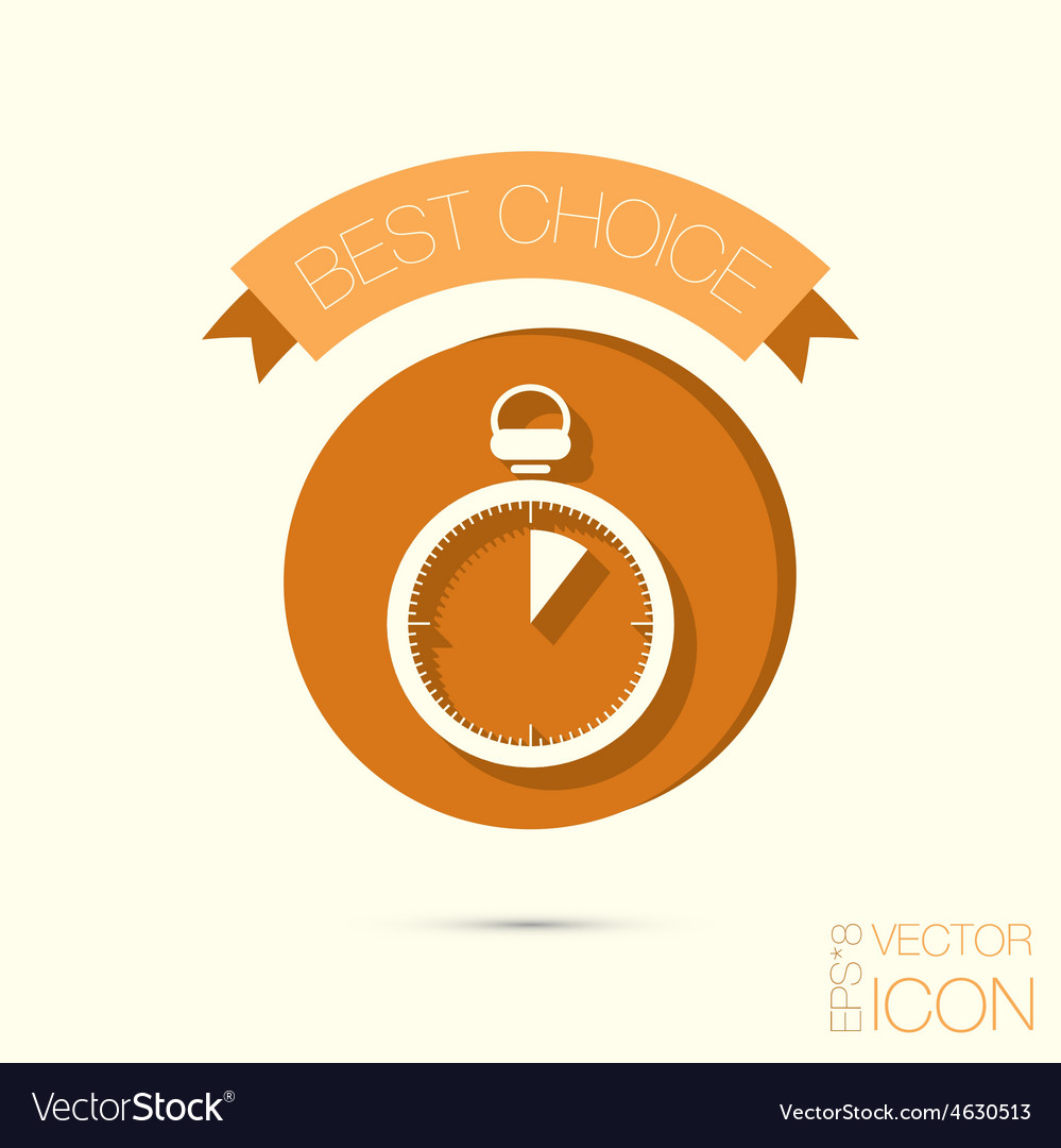 Stopwatch Royalty Free Vector Image - VectorStock