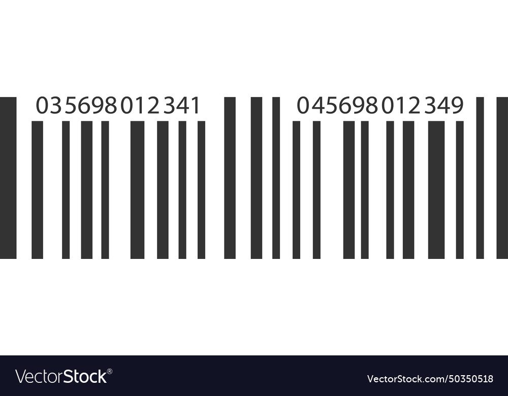 Bar code icon Royalty Free Vector Image - VectorStock