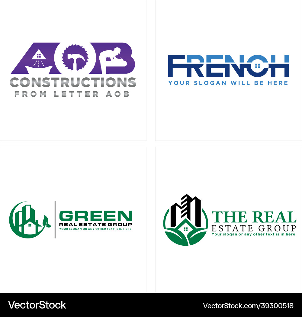 Construction repair home building eco friendly Vector Image