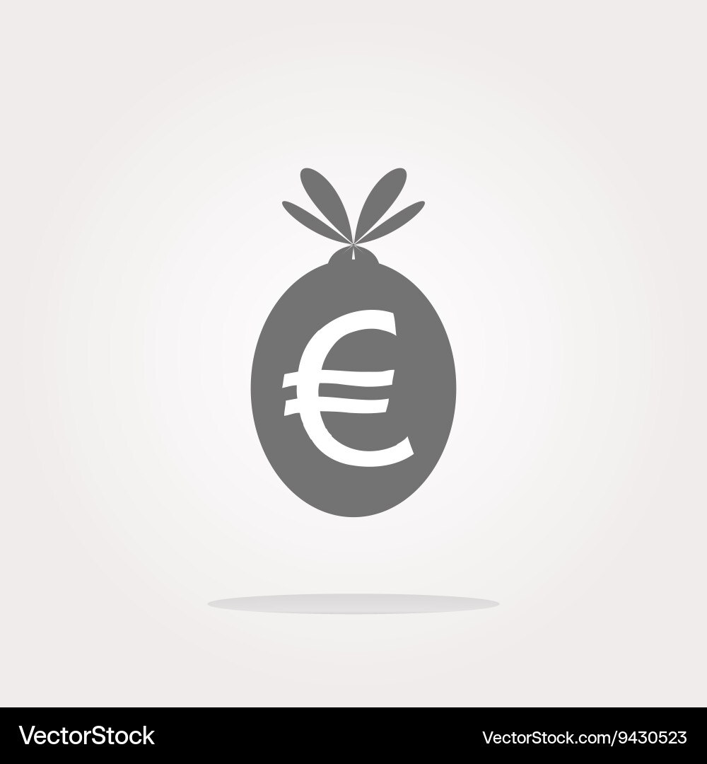 Euro icon icon icon jpeg Royalty Free Vector Image
