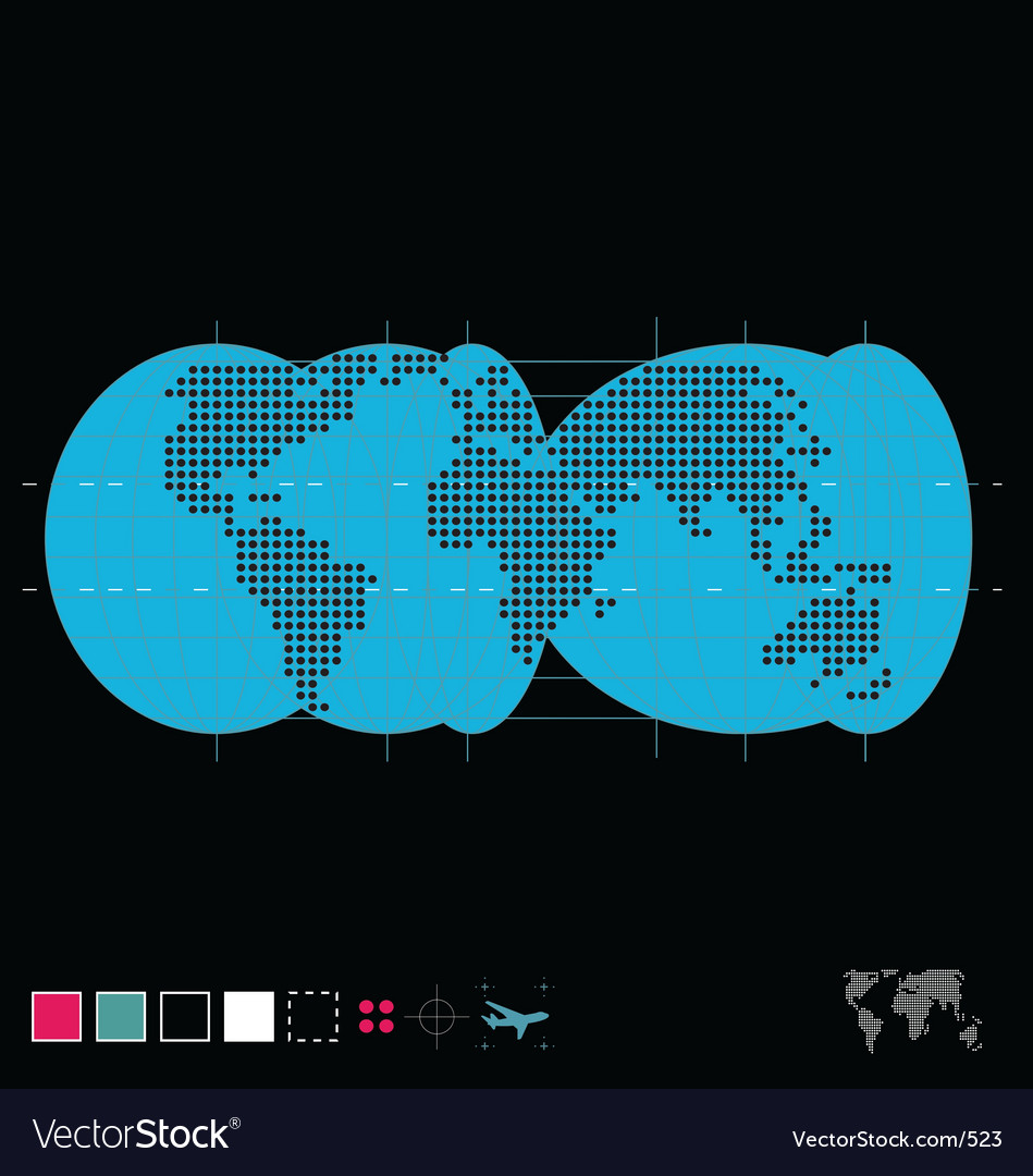 Globe Royalty Free Vector Image - VectorStock