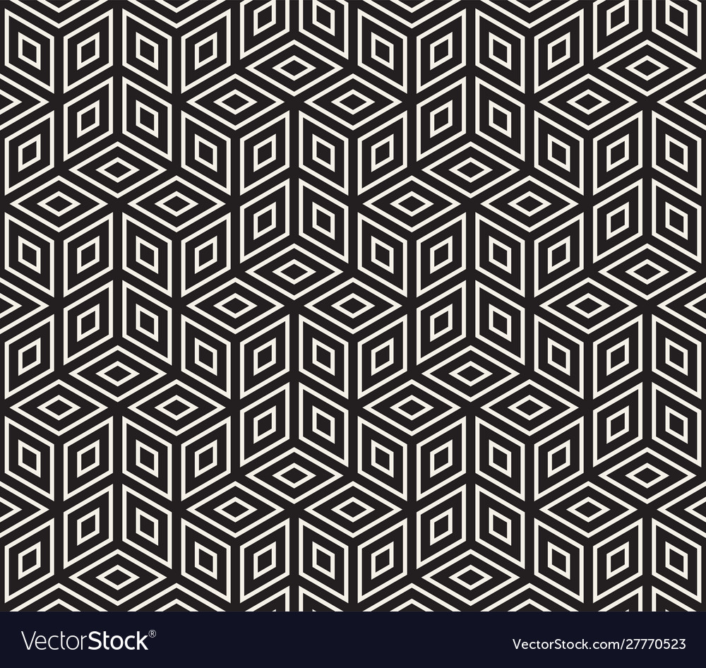 Seamless Irregular Linear Grid Pattern Modern Vector Image