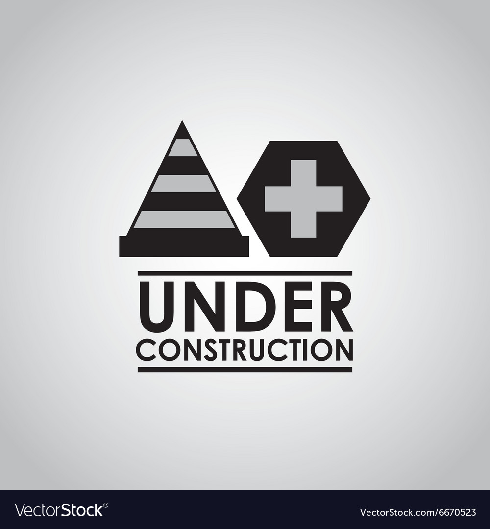 Under construction design Royalty Free Vector Image