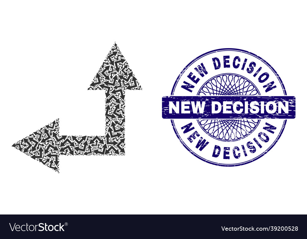 Bifurcation arrow left up recursive mosaic Vector Image Bifurcation arrow left up recursive mosaic Vector Image