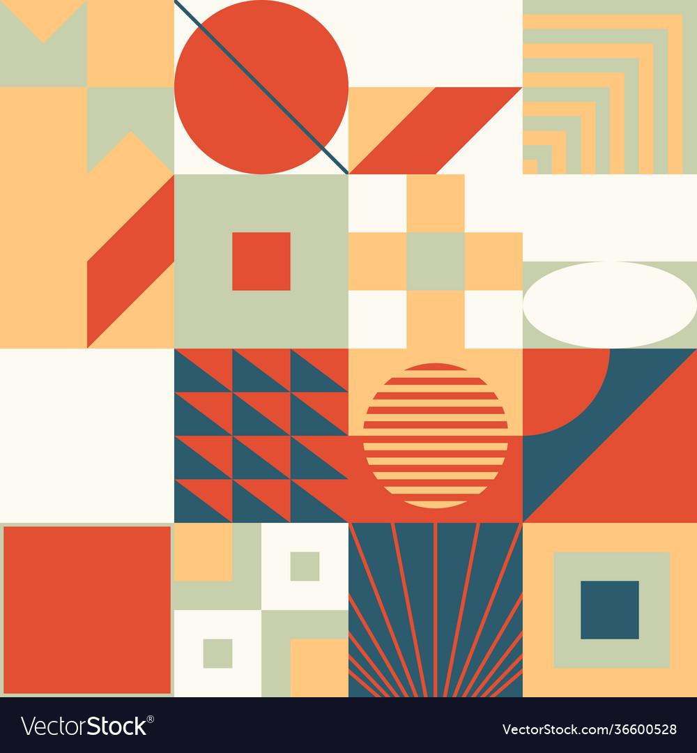 Geometric abstract elements design Royalty Free Vector Image