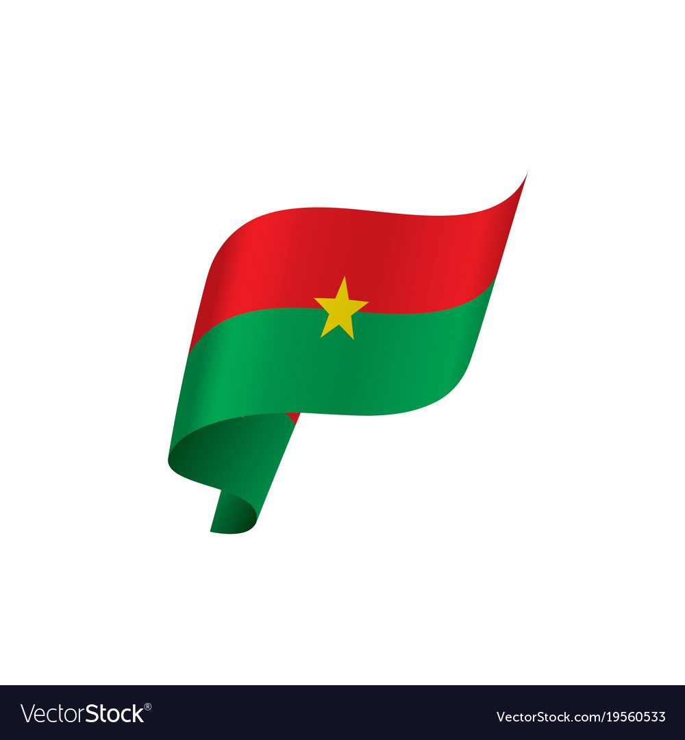 Burkina Faso Flag Royalty Free Vector Image Vectorstock