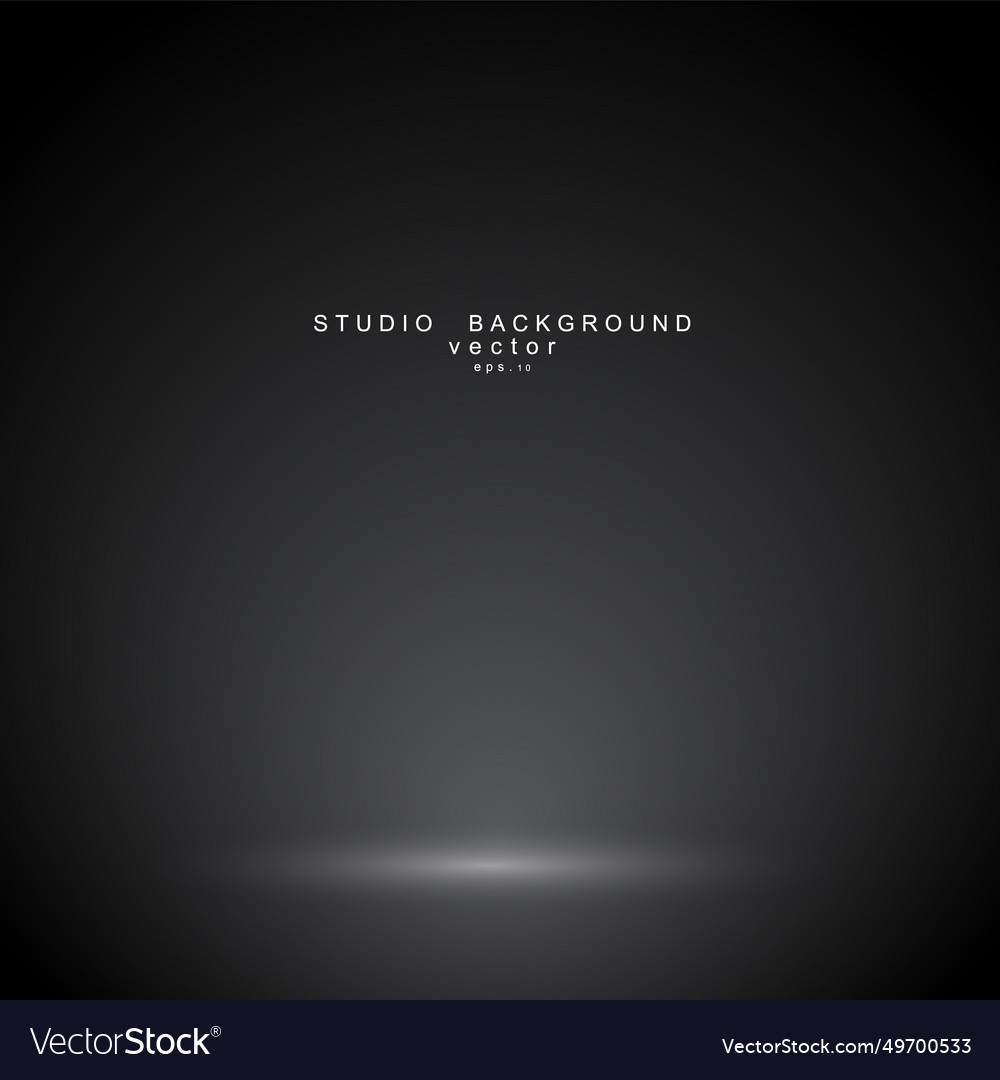 Empty gradient studio room background backdrop Vector Image