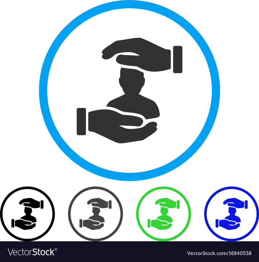 Patient insurance rounded icon Royalty Free Vector Image Patient insurance rounded icon Royalty Free Vector Image
