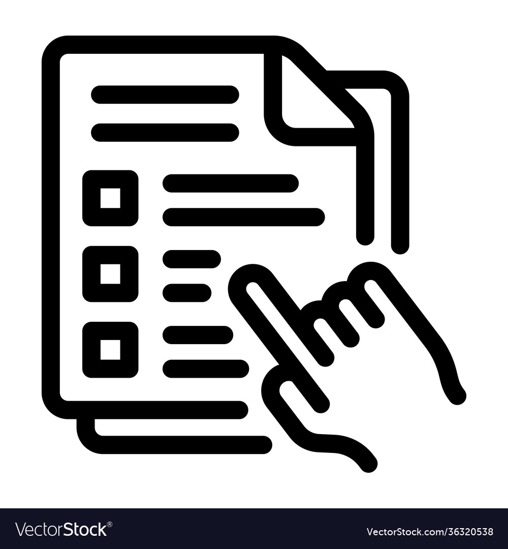 Tasks list Royalty Free Vector Image - VectorStock
