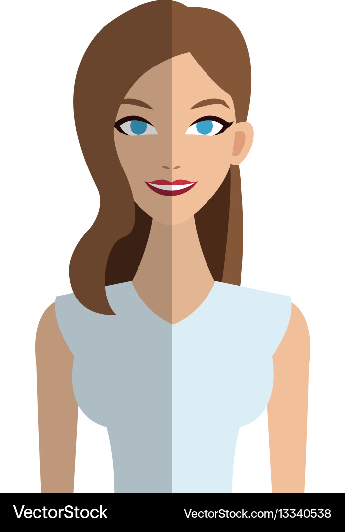 Woman cartoon icon Royalty Free Vector Image - VectorStock