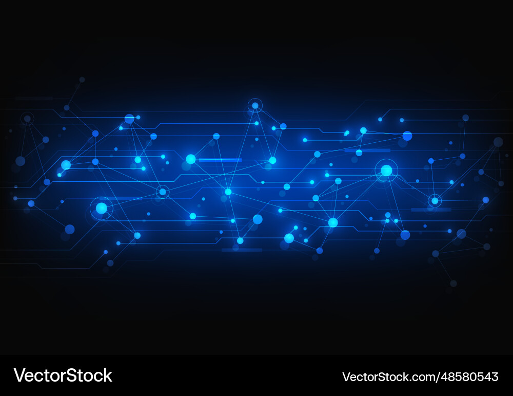 Internet connection abstract sense of science Vector Image