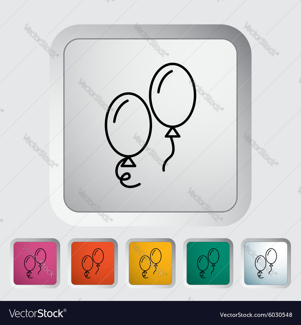 Ballon Royalty Free Vector Image - VectorStock