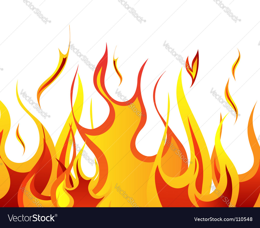 Fire background Royalty Free Vector Image - VectorStock