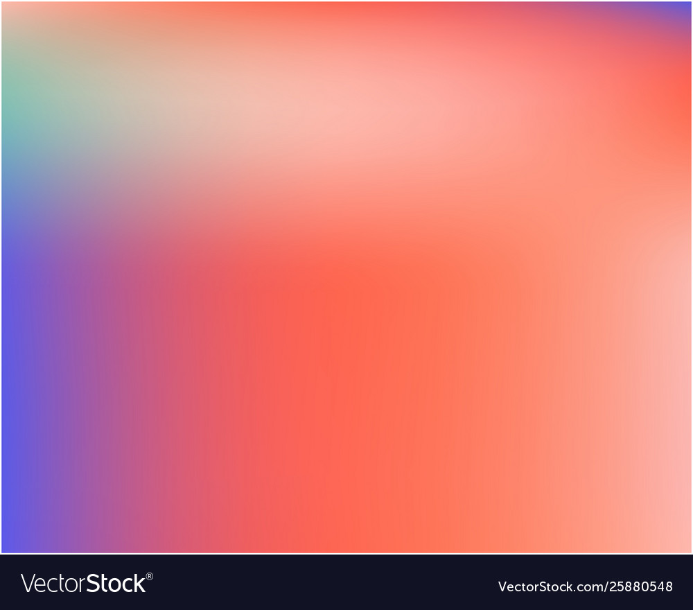 Gradient mesh painted in different colors Vector Image