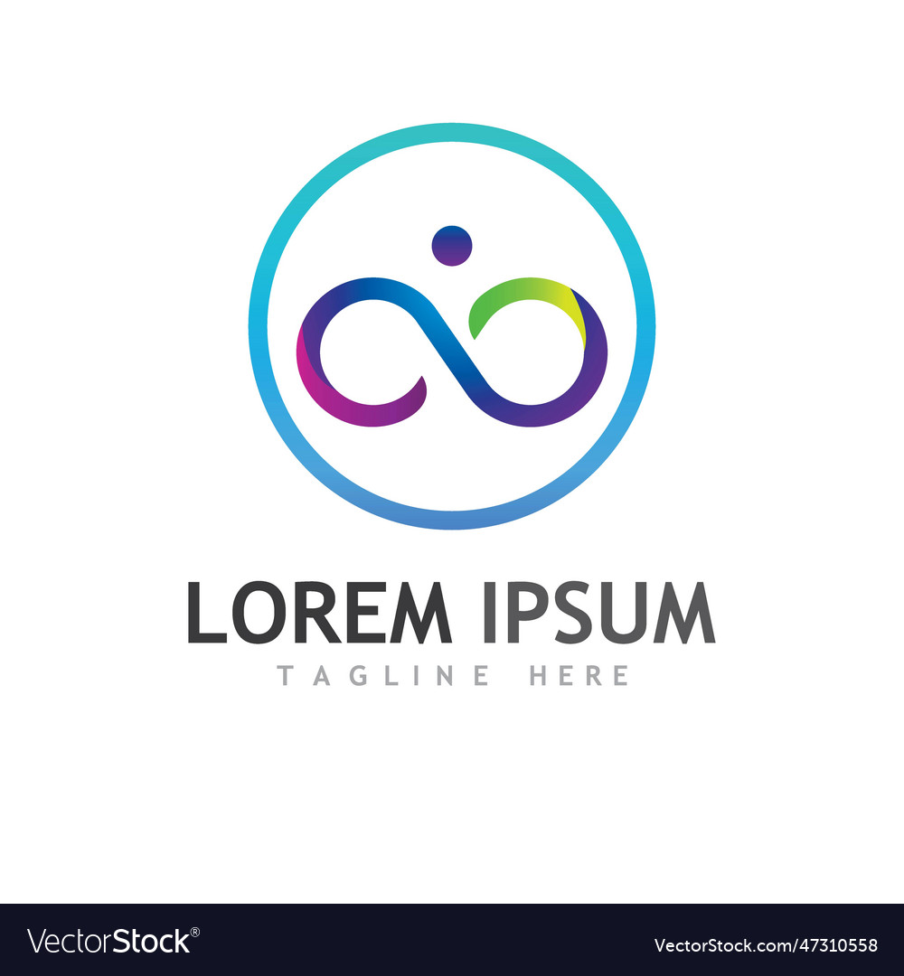 Infinity design Royalty Free Vector Image - VectorStock