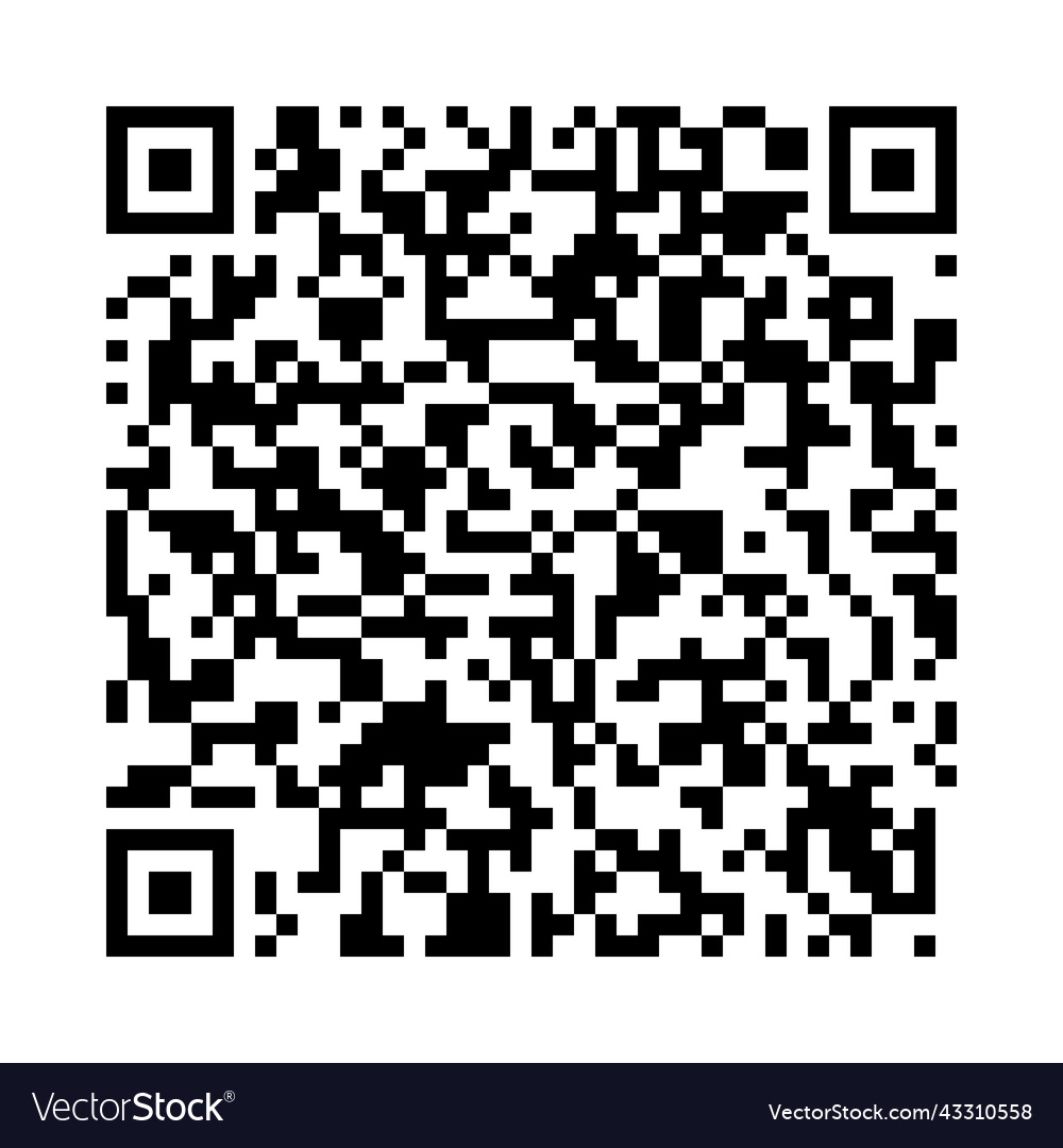 Qr code Royalty Free Vector Image - VectorStock
