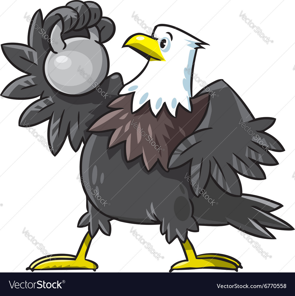Strong eagle Royalty Free Vector Image - VectorStock