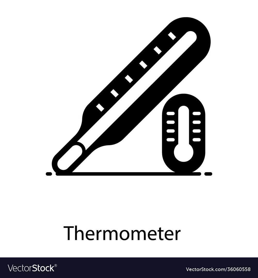 Thermometer Royalty Free Vector Image - VectorStock