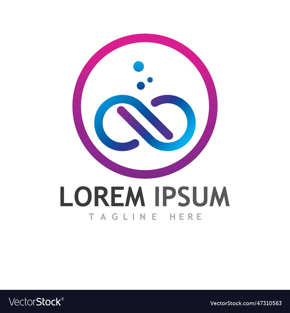 Infinity design Royalty Free Vector Image - VectorStock