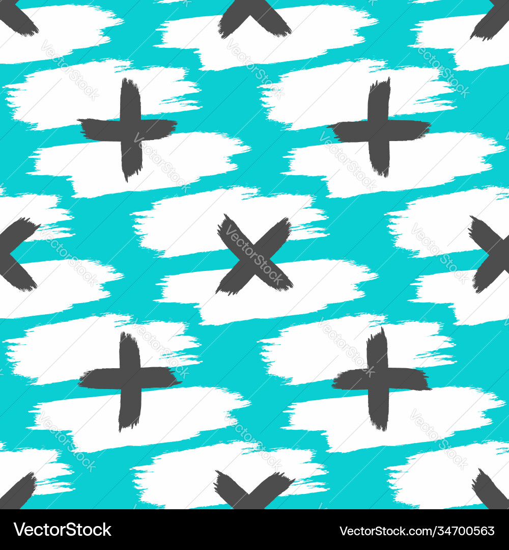 Repetitive strokes watercolour brush Royalty Free Vector