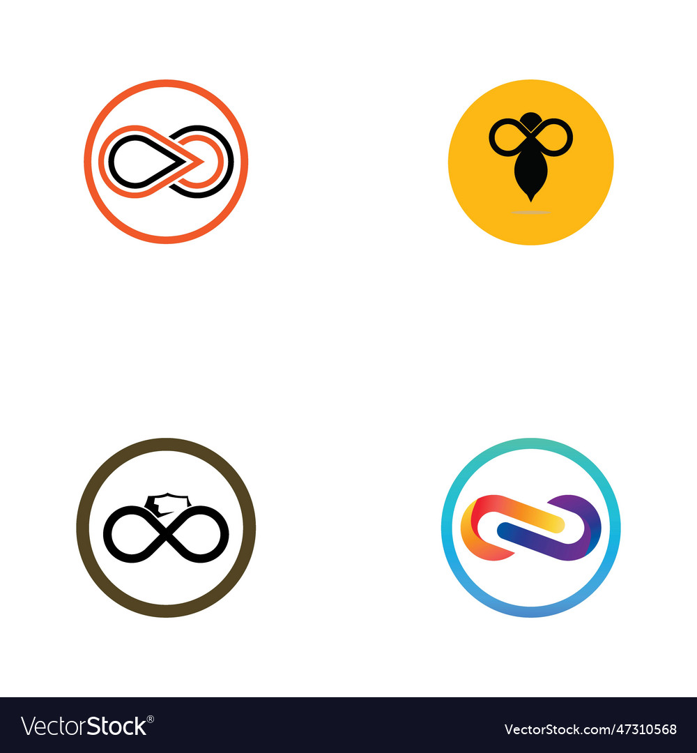 Infinity design Royalty Free Vector Image - VectorStock