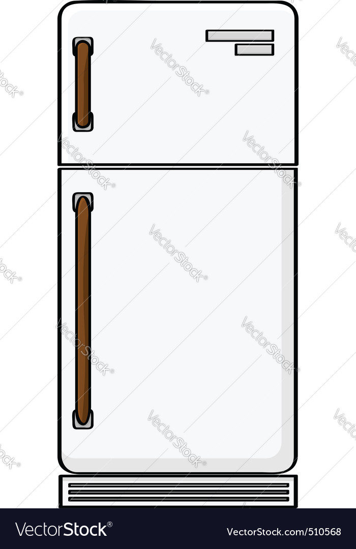 Refrigerator Royalty Free Vector Image - VectorStock