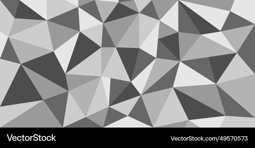 Free polygonal abstract background realisti Vector Image