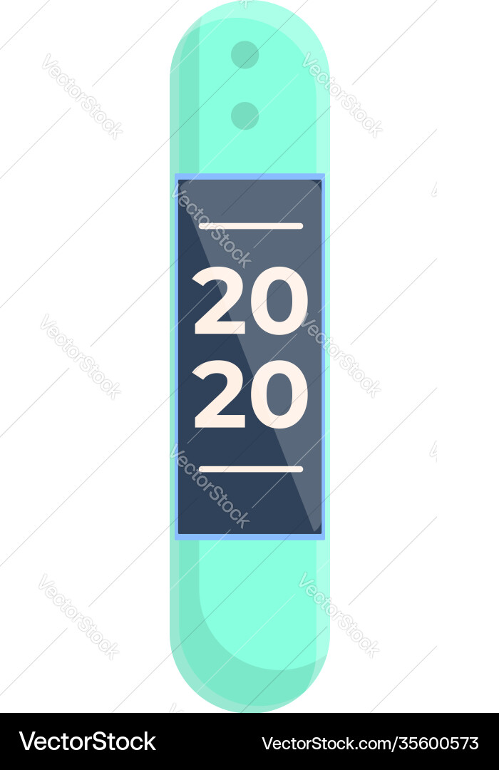 Kid smart band icon cartoon style Royalty Free Vector Image