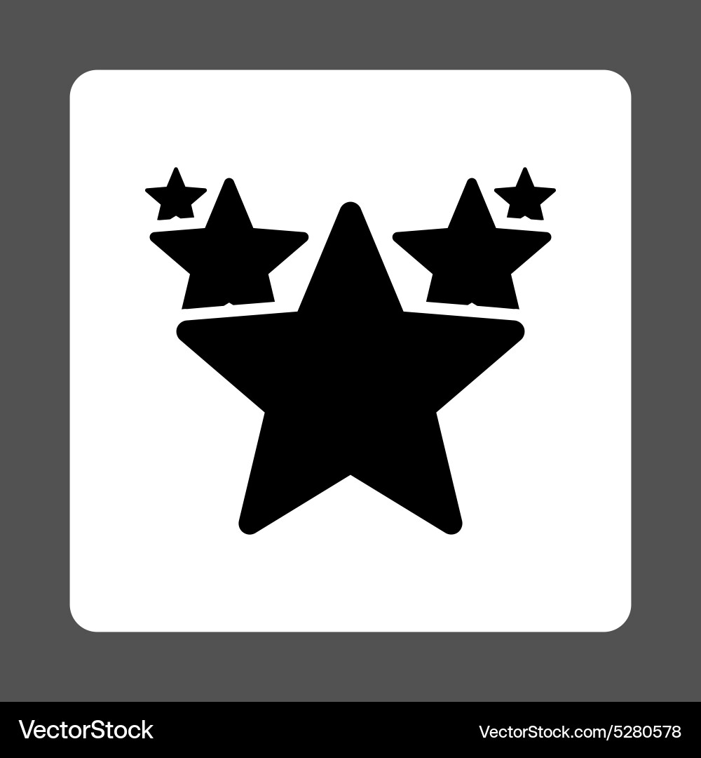 Hit parade icon from award buttons overcolor set Vector Image