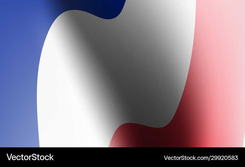 Wave flag country with shadow and glare Royalty Free Vector