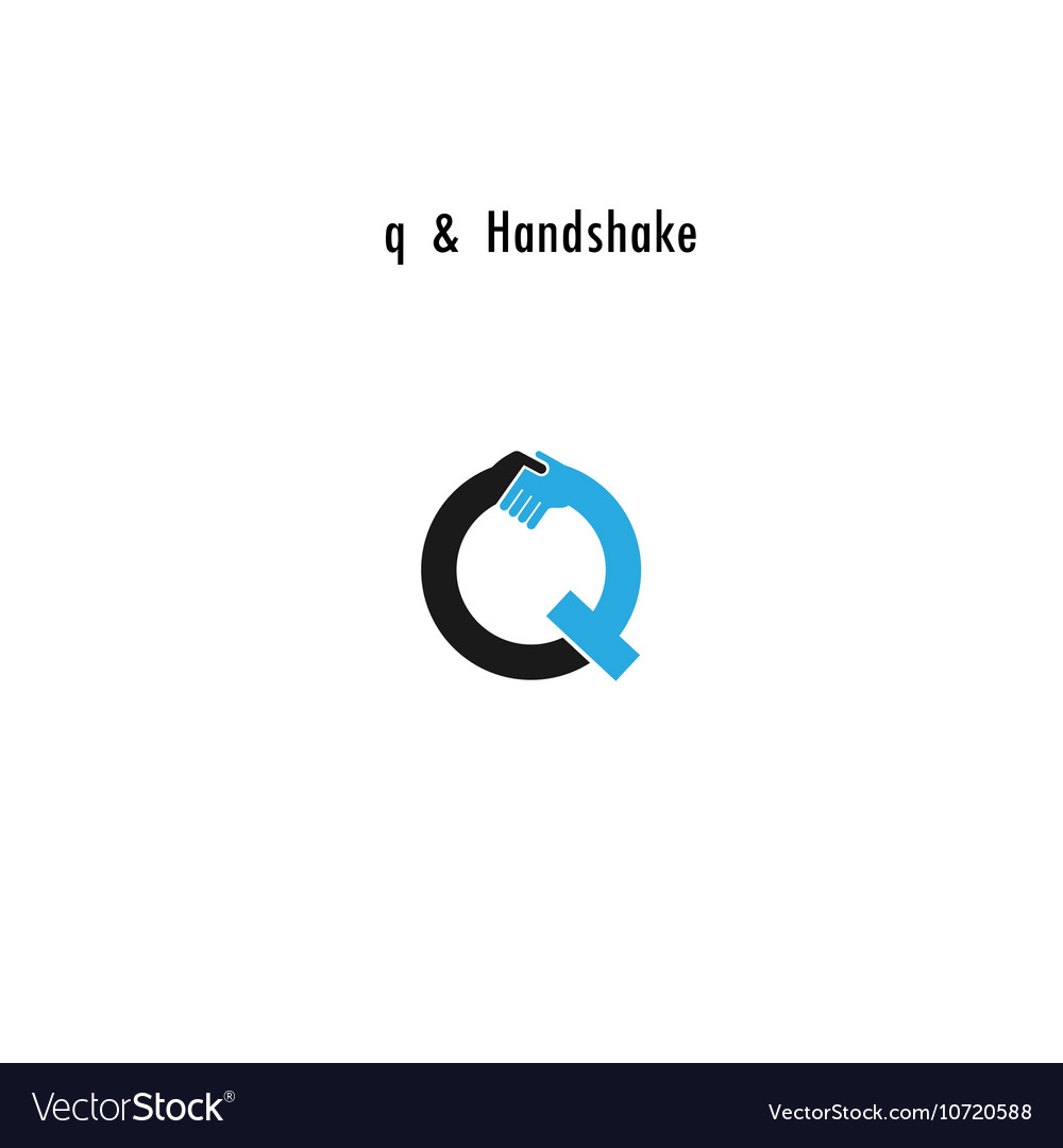 Creative q- letter icon abstract logo design Vector Image Creative q- letter icon abstract logo design Vector Image