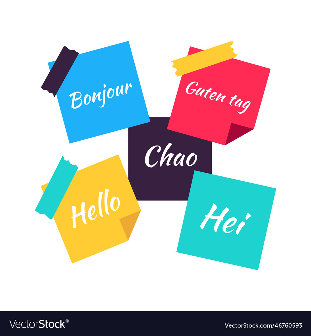 Language learning icon Royalty Free Vector Image