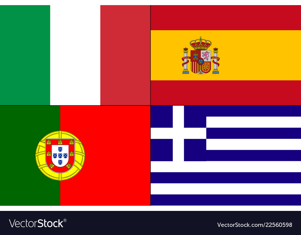 Different countries flags set Royalty Free Vector Image