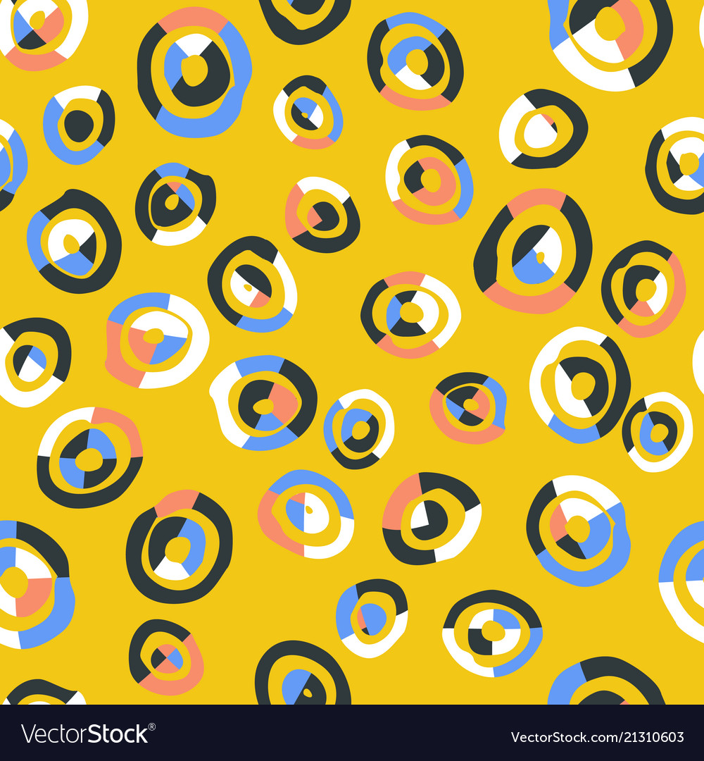 Colorful abstract seamless pattern Royalty Free Vector Image