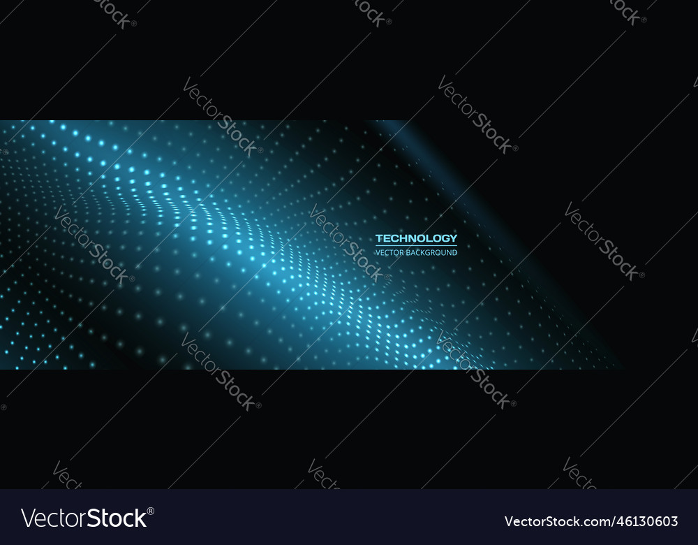Digital technology wide abstract background Vector Image Digital technology wide abstract background Vector Image