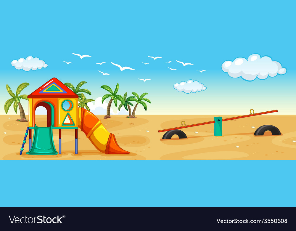 Playground Royalty Free Vector Image - VectorStock